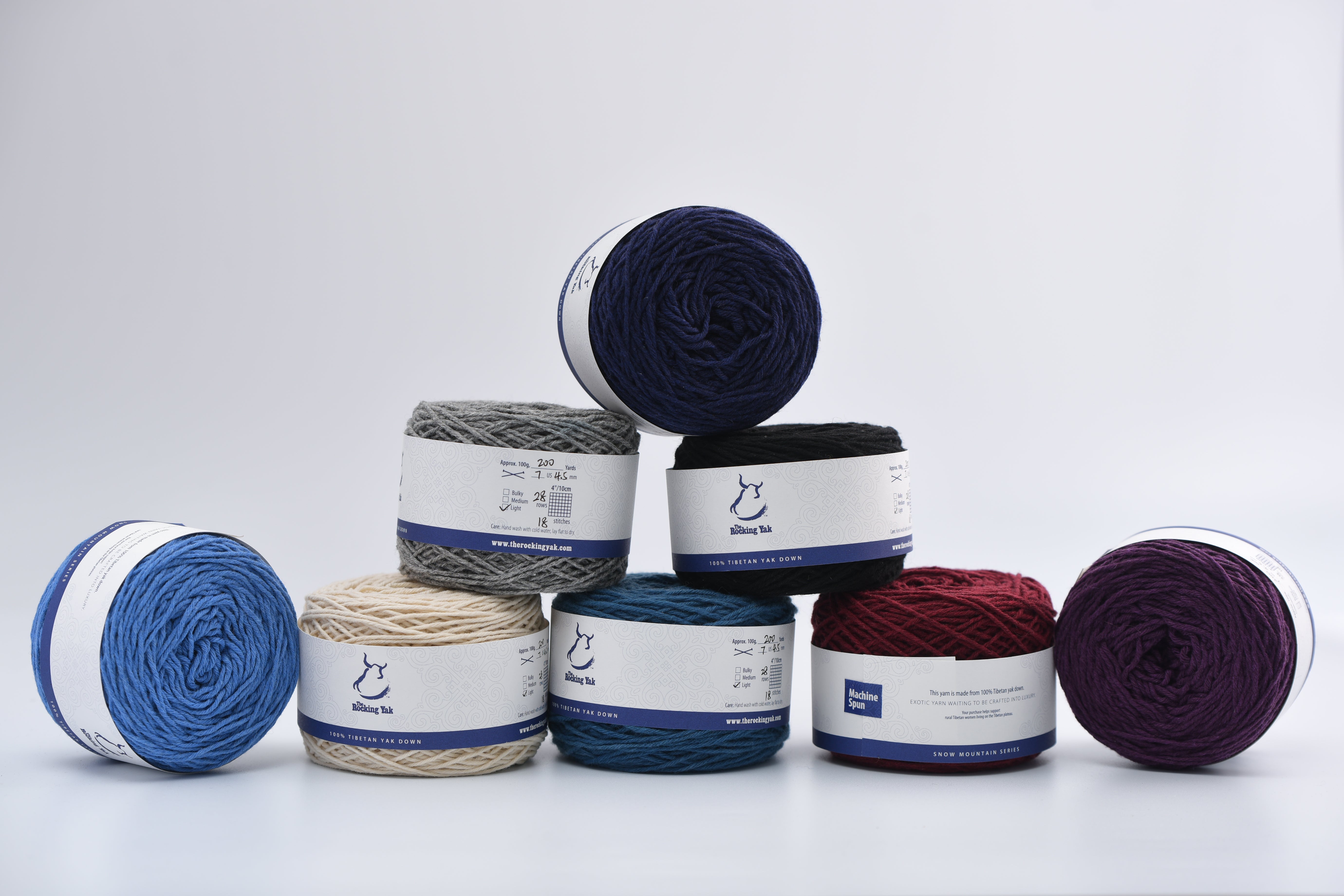 100% Tibetan Yak Down Yarn – rockingyak